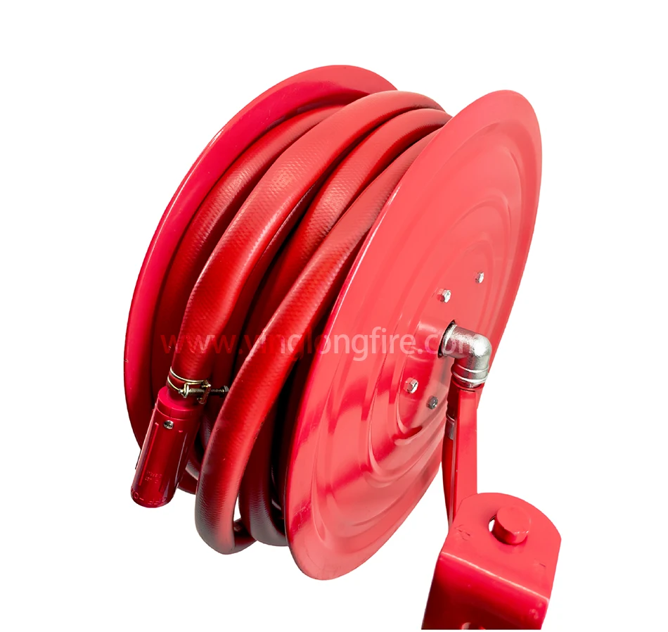 Manufacturer 30M Flexible Fire Hose Reel 1 Inch Self-Rescue Fire ...