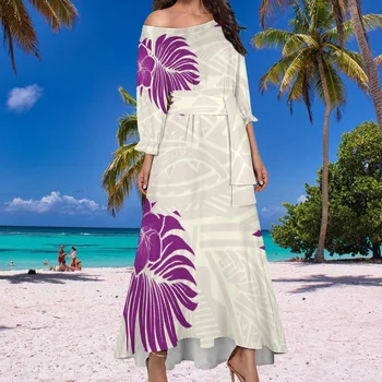 2022 Fall New Polynesian Puletasi Prom Dress Pacific Island Design ...