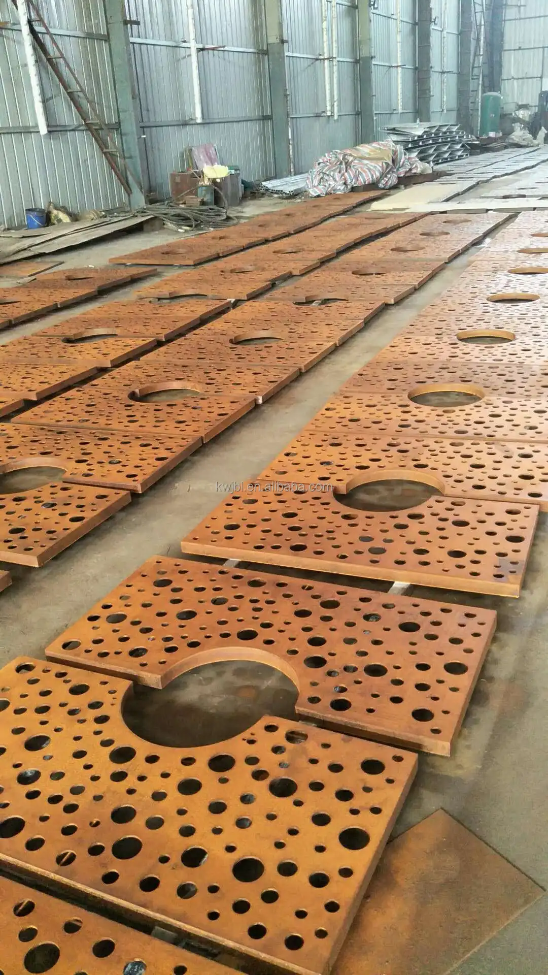 Street Sidewalk Corten Steel Tree Grating Outdoor Metal Sheet Tree ...