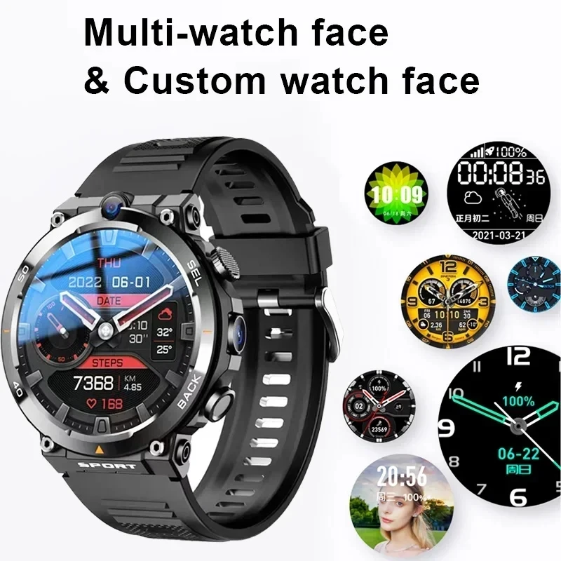 4G Net Smartwatch with GPS NFC Wifi - Dual Camera Video Calls