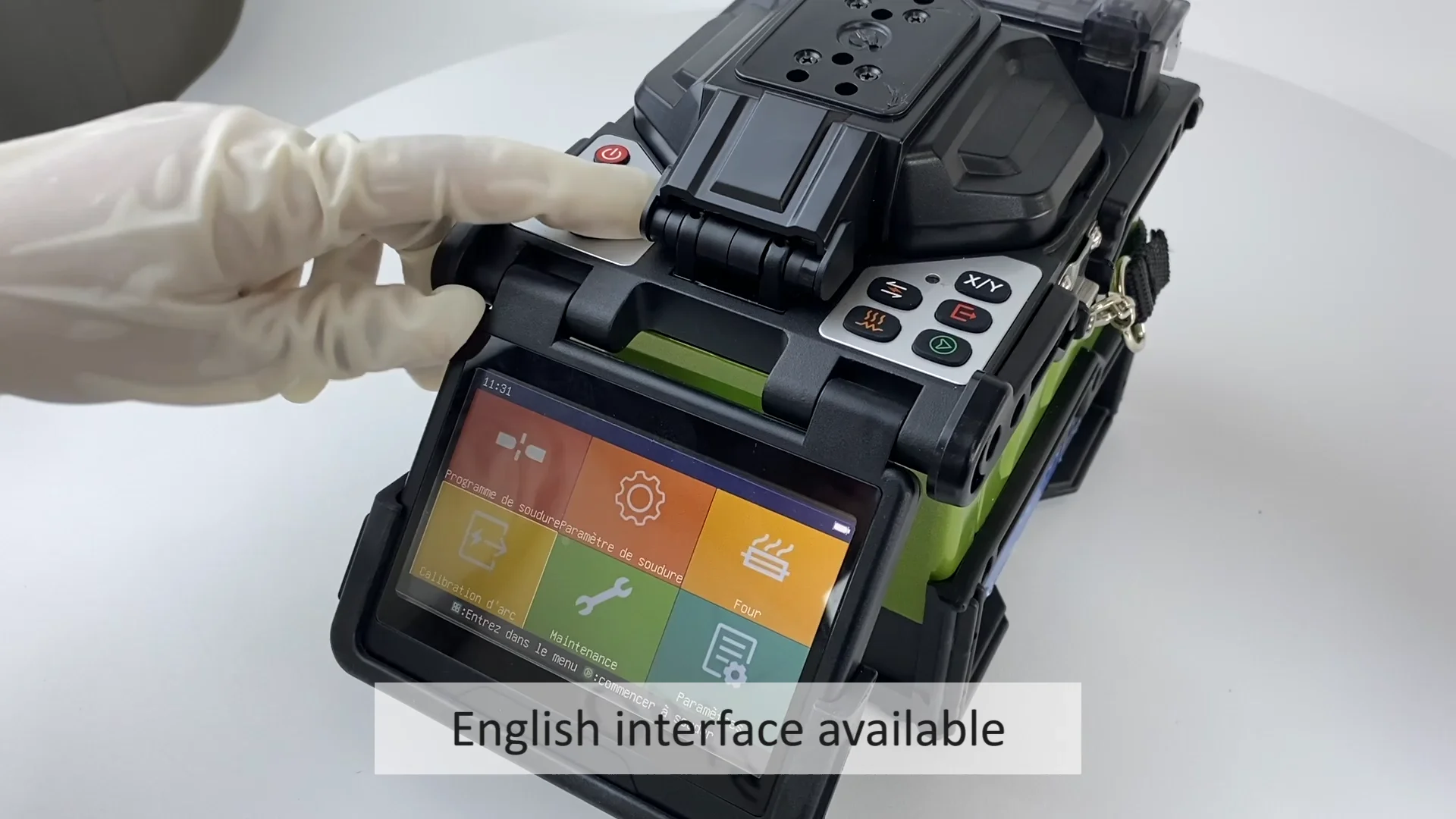 6s Fx39 Ftth Splicing Core Alignment Splice Machine Fiber Optic 6 Motor ...