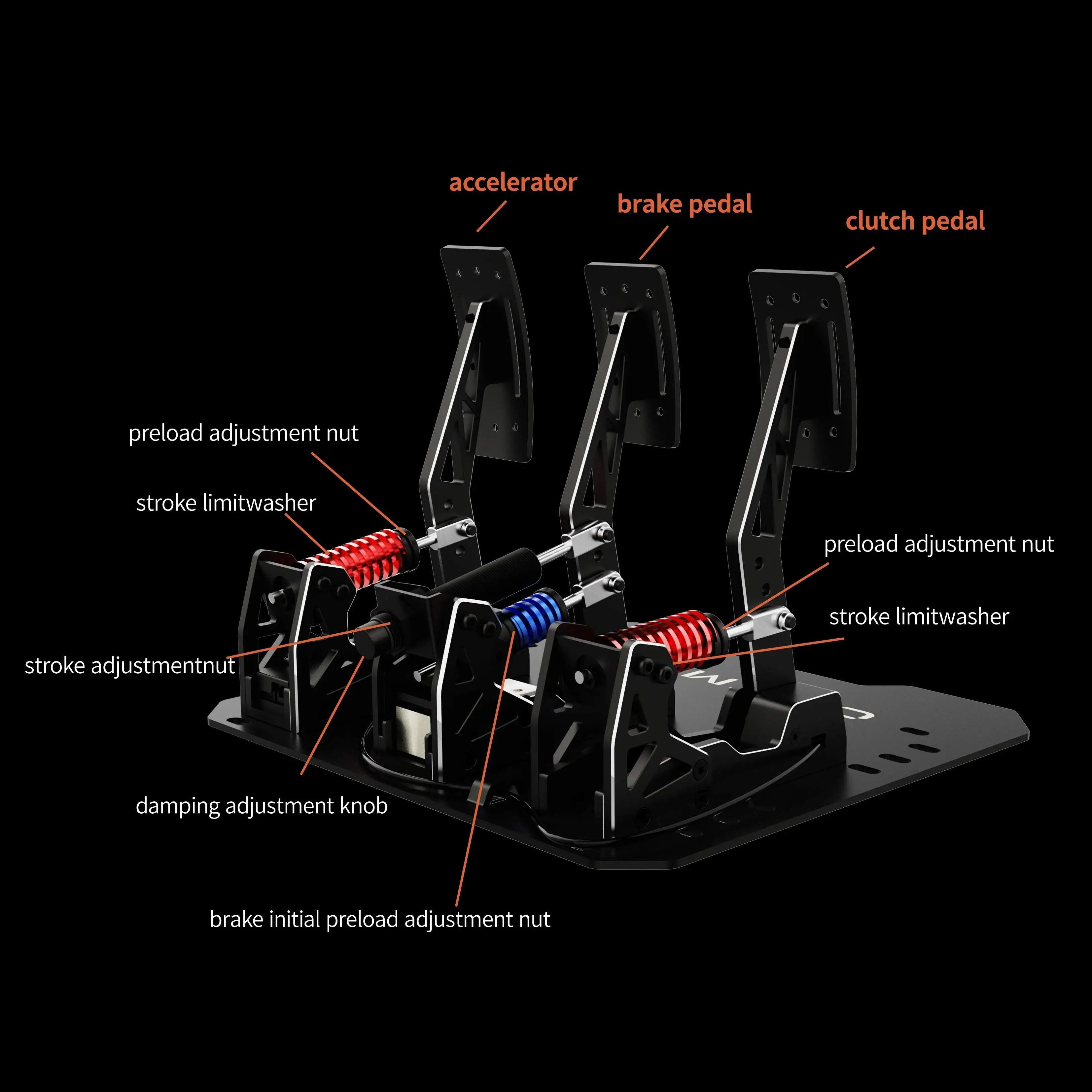 CAMMUS C12 Direct Drive Racing Wheel with Pedals for PC Gaming ...