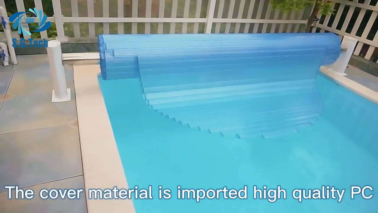 Above Ground Pool Cover System Automatic Rigid Pc Slated Safety ...