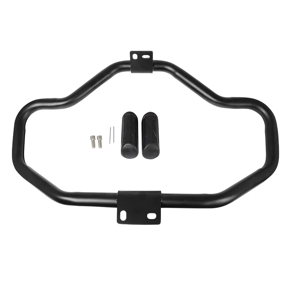 Motorcycle Highway Crash Bar Front Engine Guard Black Iron Roadster ...