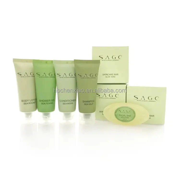 Hotel Bathroom Amenities Set - Poggesi Lotion & Shampoo