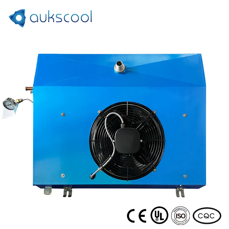 Ultra-low-profile Coolers - Efficient Side Blowing Heat Exchange