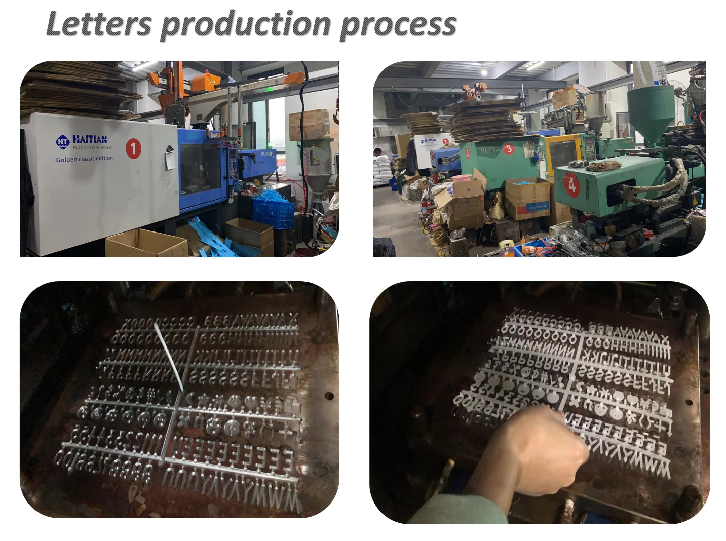 Wholesale 1/2 Inch Plastic Letters for Felt Letter Board