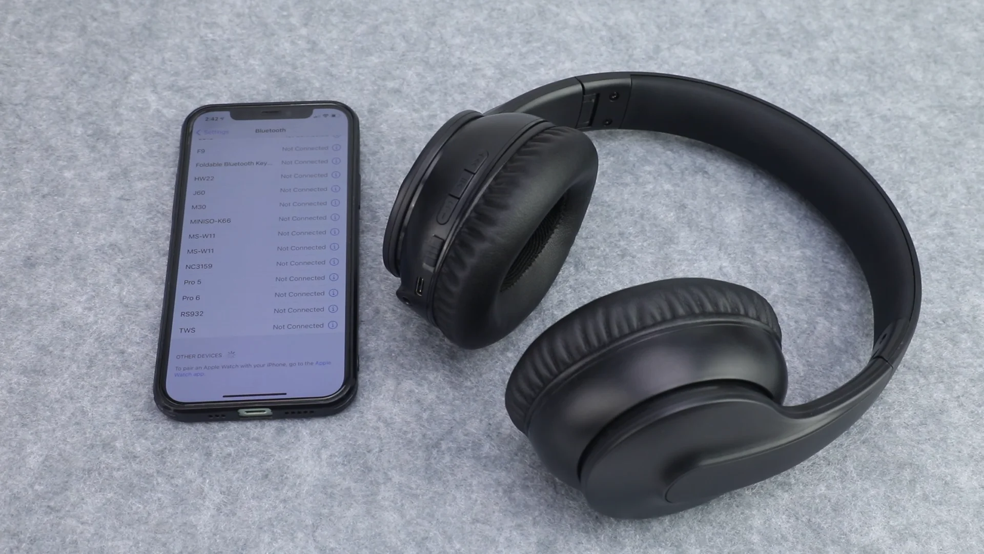 3.5mm Audio Wire Wireless Anc Headset Bass Stereo Active Noise ...