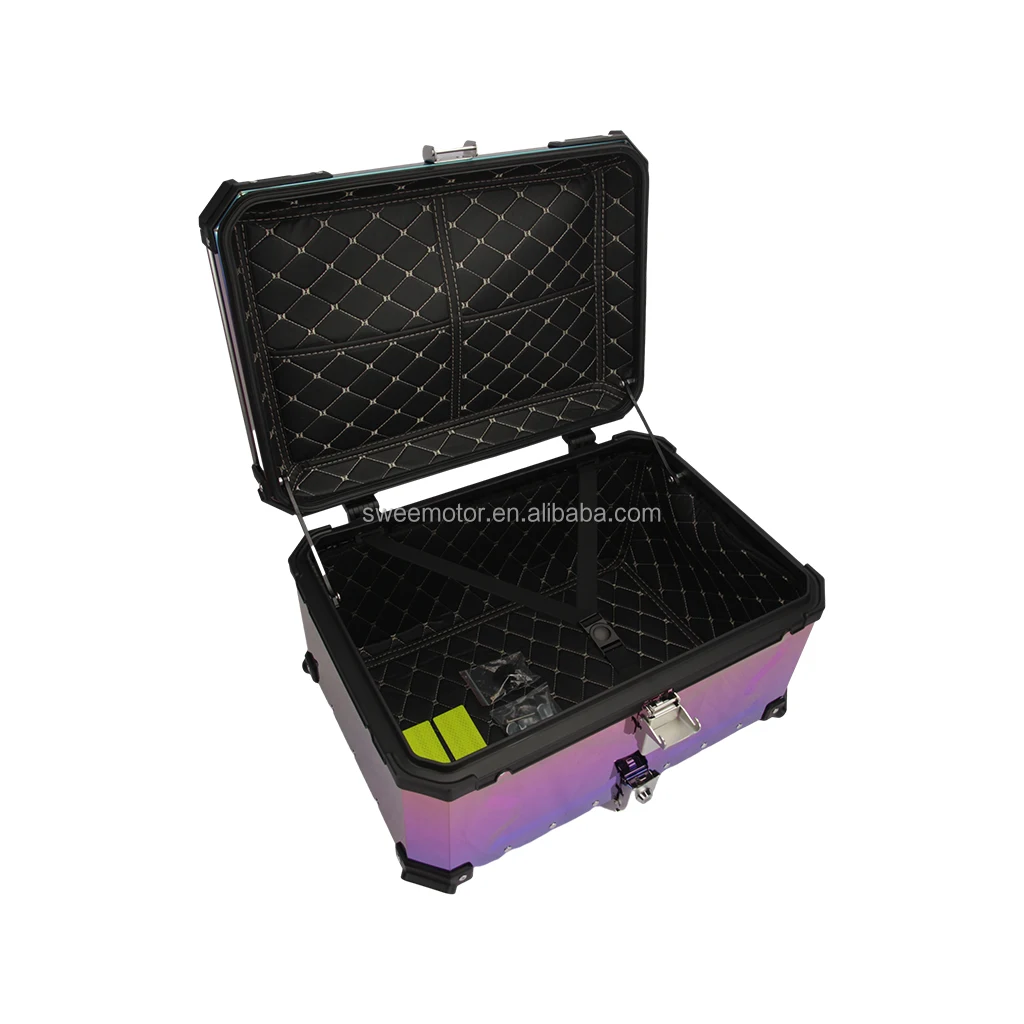 Sweer Top Box For Motorcycle Tail Boxes 65l Aluminium Motorcycle ...