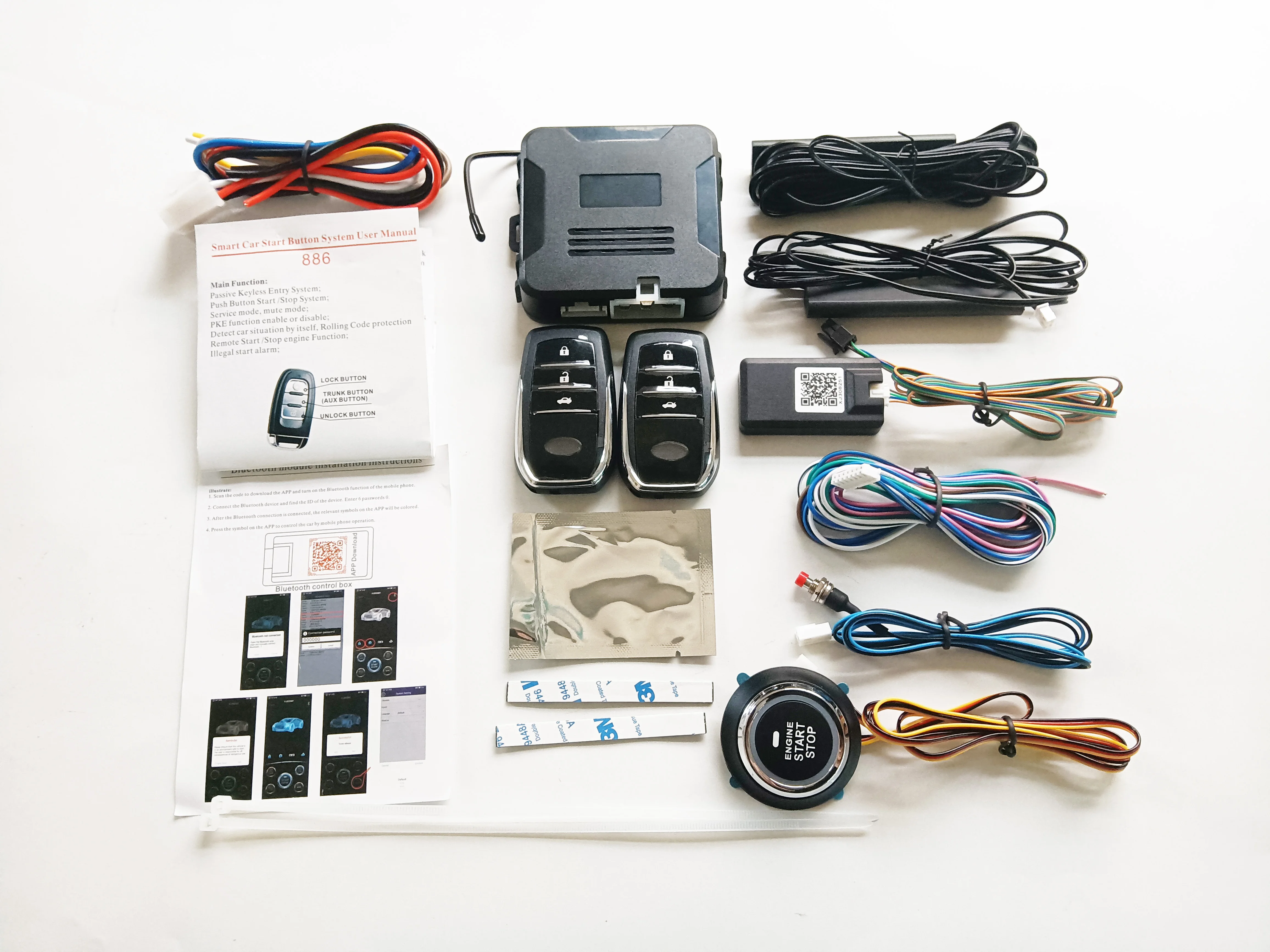 Universal Car Alarm Remote Control - Keyless Entry System