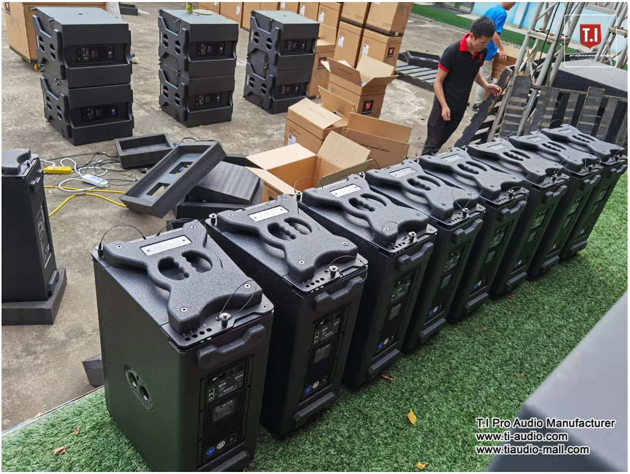 12 Inch Line Array Speaker Neodymium Sound System Professional Active ...