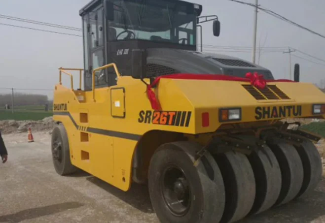 Sr30T 30Ton Rubber Tyre Roller Compactor Road Roller for Asphalt Road ...