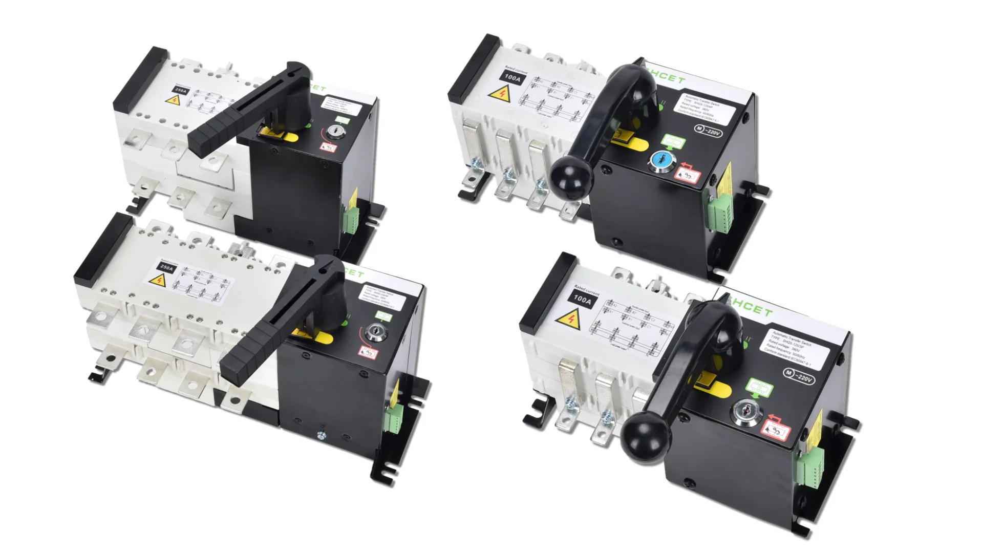 4p 160a Ats Controller Dual Power Diesel Generator Part Ac 3 Phase ...