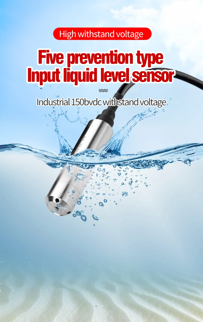 Water Level Sensor Water Level Measurement 4-20ma Liquid Level Sensor ...