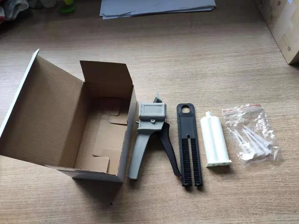 High Quality 50ml Ratio 1:1 Pu Resin Dual Cartridge For Doming - Buy Pu ...