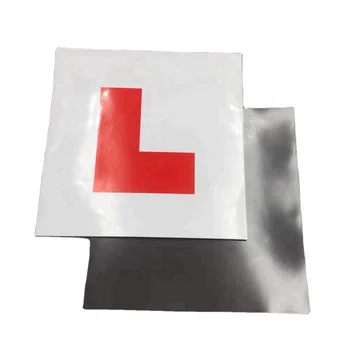 Customized Printing Speed Limited Magnetic L Plates Car Roof Letter ...