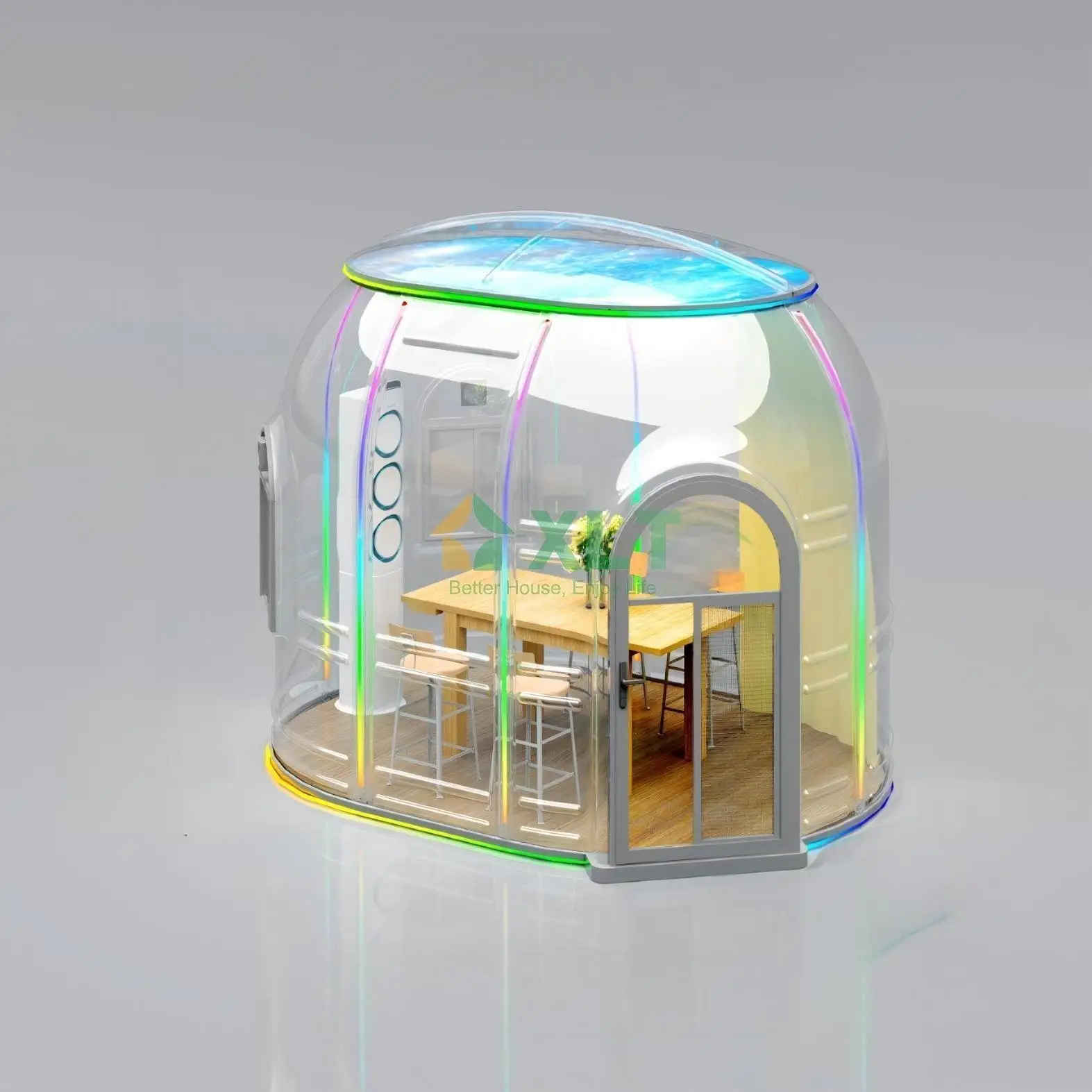 Starshine Modern Tiny House Polycarbonate Dome Tent High Quality Starry ...