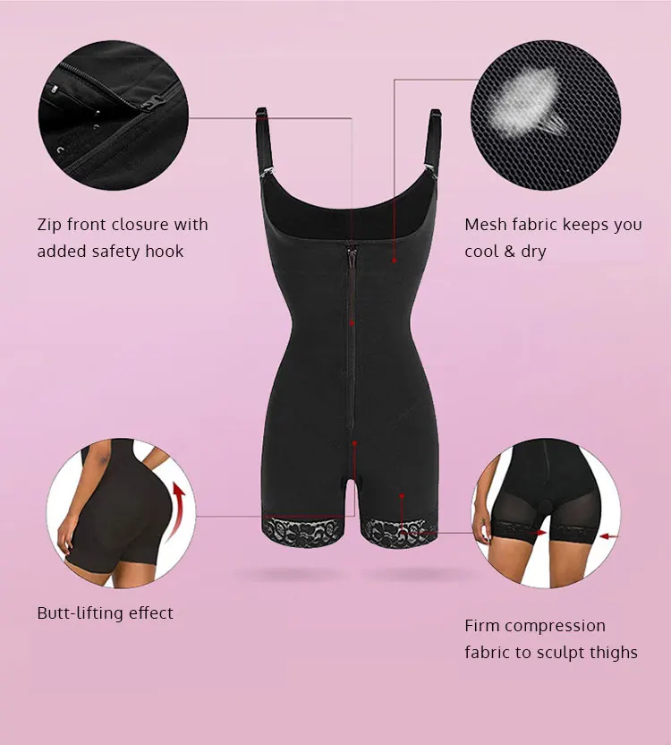 Manufactures High Compression Brazilian Plus Size Full Shapewear Tummy ...