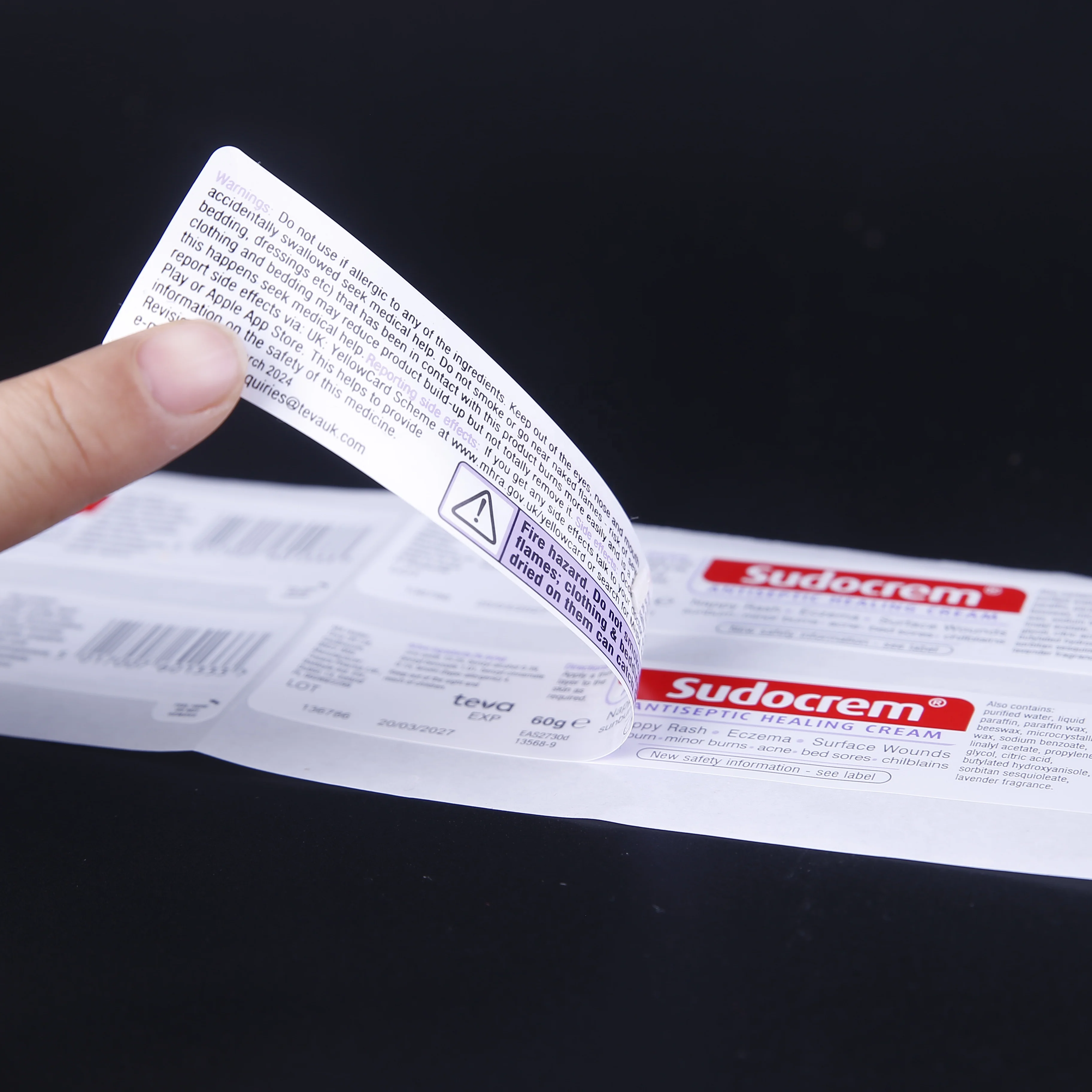 Customized Printing Multilayer Label Waterproof Label Bopp Sticker ...