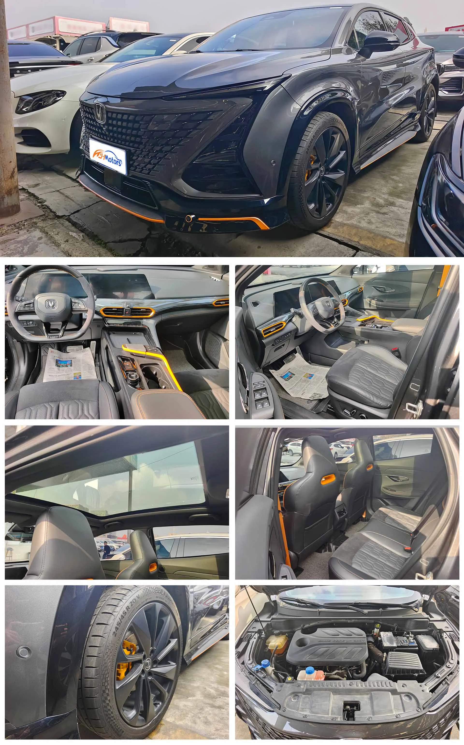 Hand Car Changan Uni-t 2021 1.5t Excellence Gasoline Compact Suv Used ...