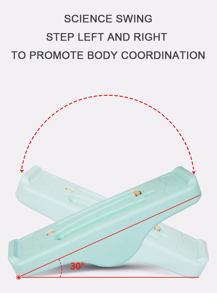 Kids Rocking Seesaw Balance Board,Plastic Balance Board with 5 Balls ...