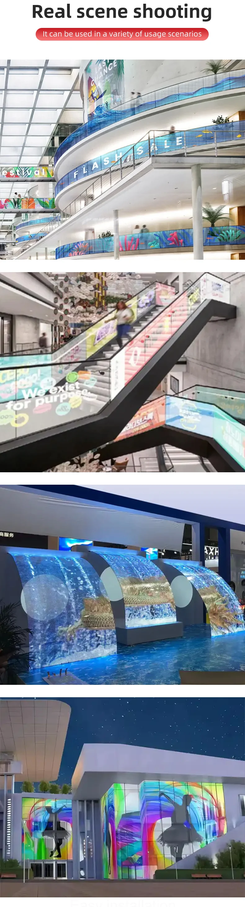 DAZIN LED Flexible Modules - Transparent Display Solutions