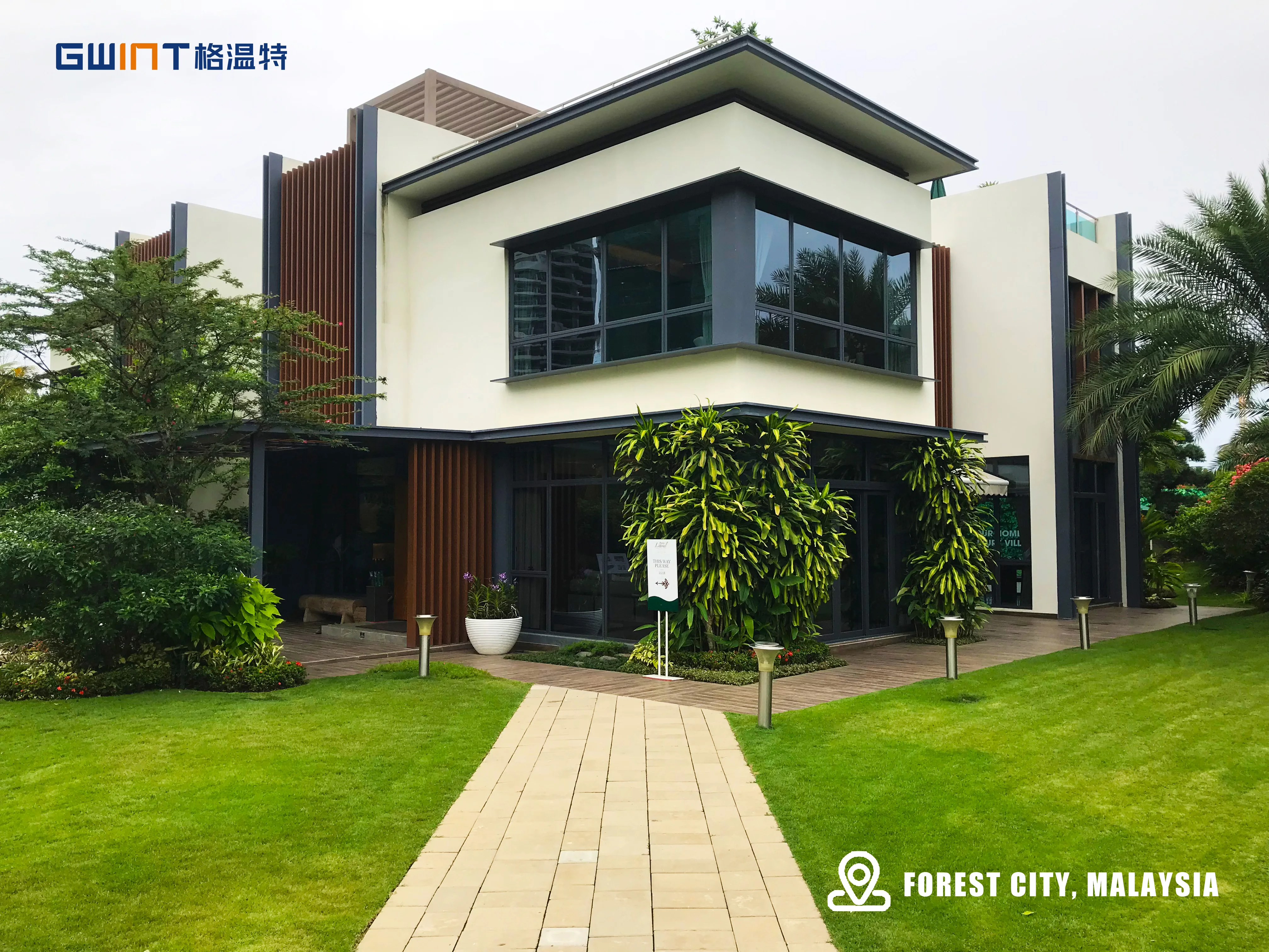 Gwint/huada Residential Project Outdoor Thermal Break Slide Bi Folding ...