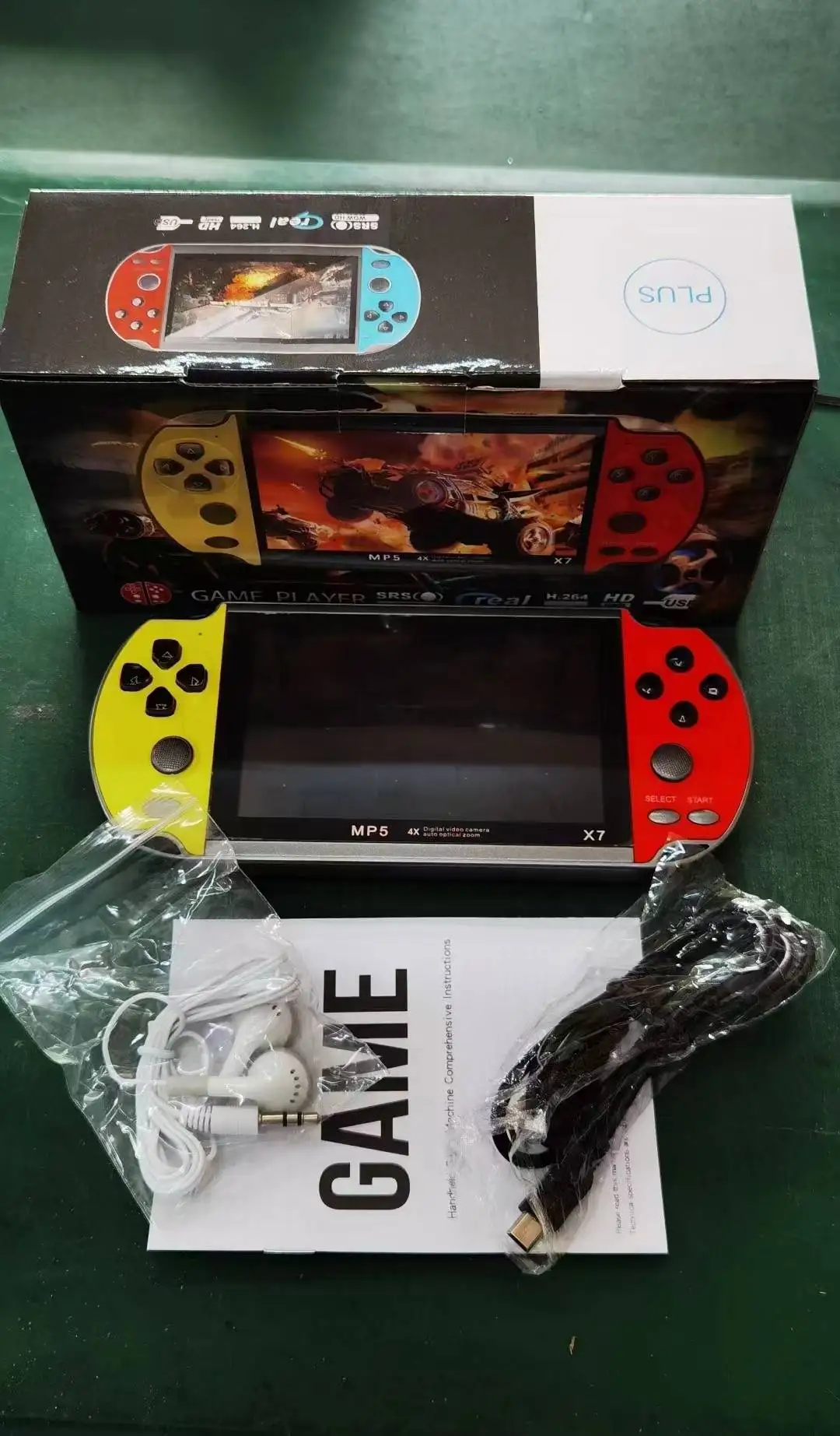 Wholesale Newest X7 Game X7 Portable Retro Video Game Console Handheld ...