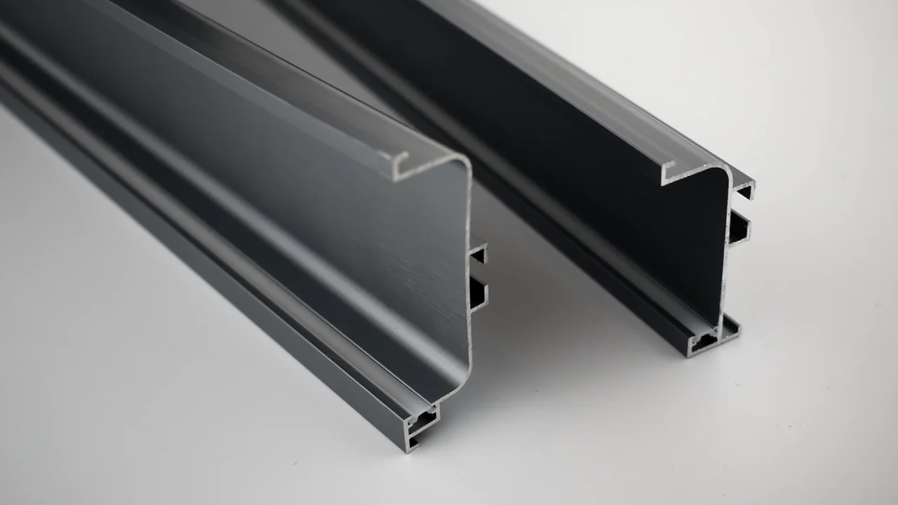 Led Gola Handle Aluminum Profile Handle Embedded Cabinet Door Pull ...