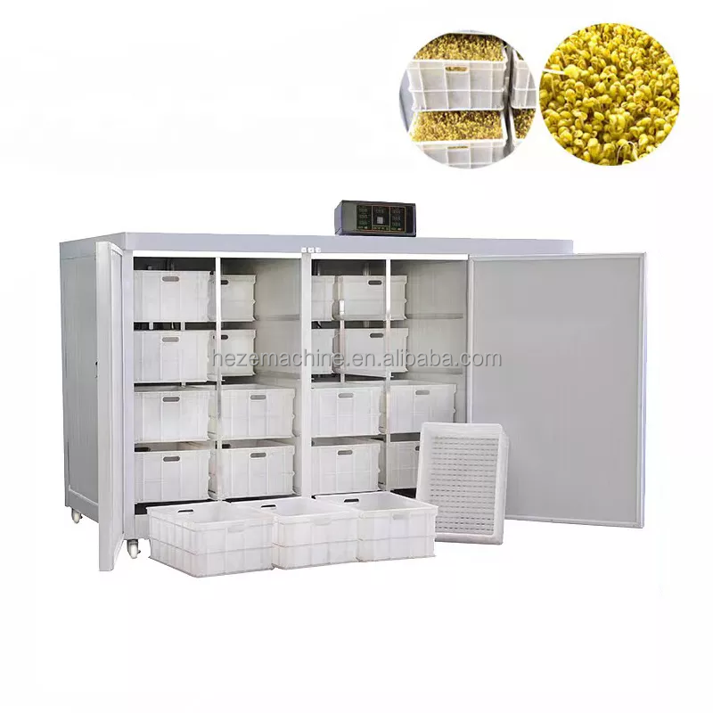 6 Boxes Mungbean Commercial Automatic Mung Bean Soy Bean Sprouts ...