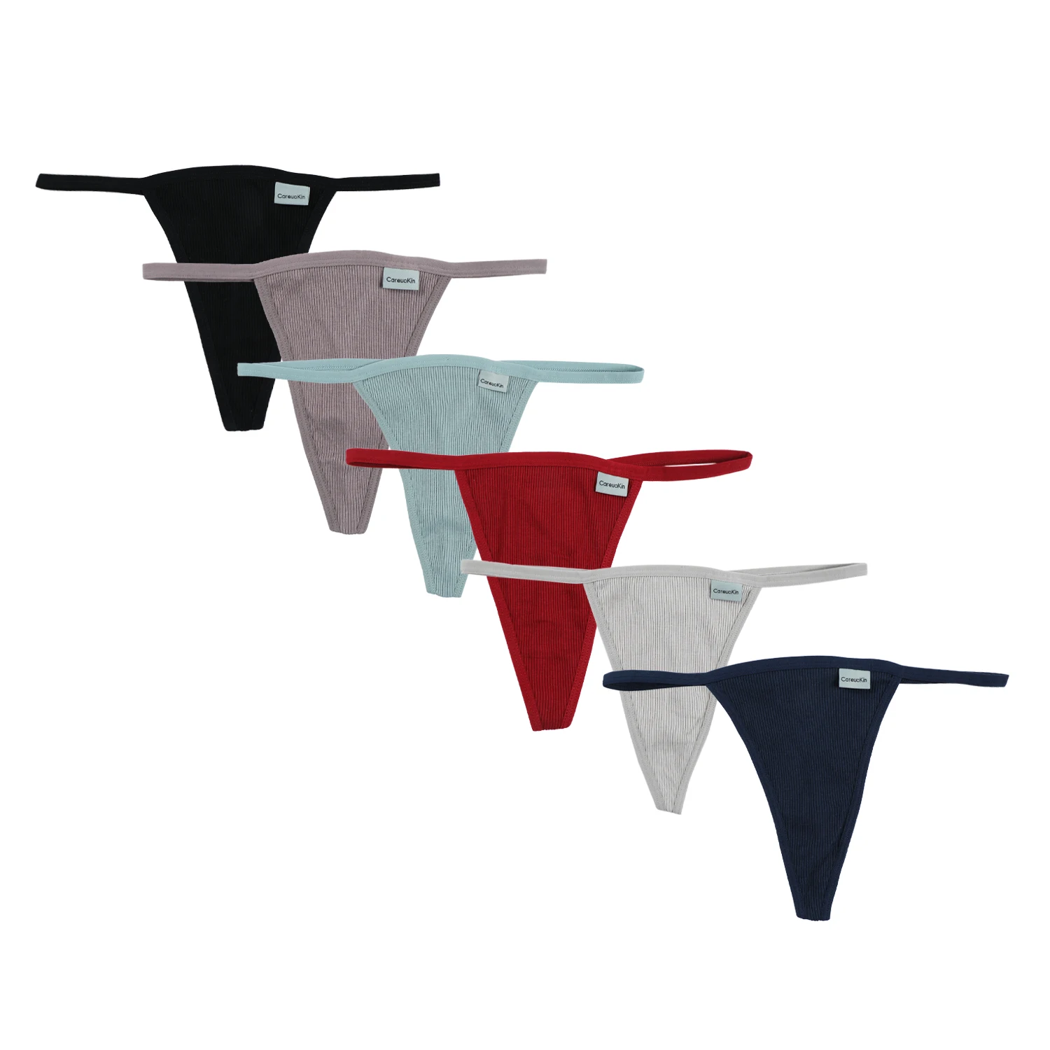 Cotton Low Rise Thongs And G String Sexy Funny T Back Panties For Mature Woman Underwear Cotton