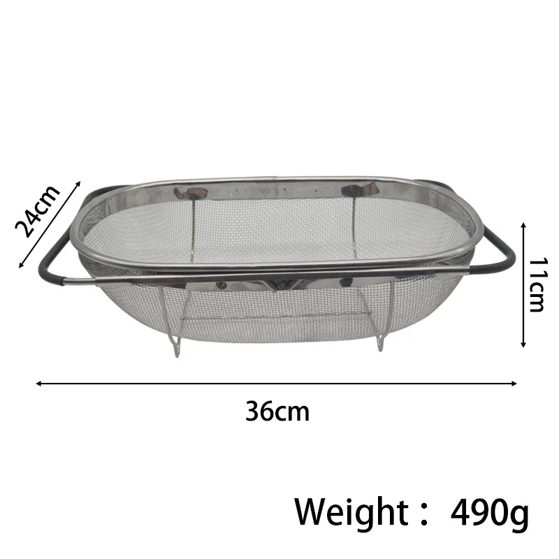 Stainless Steel Strainer Metal Wire Mesh Sterilization Basket Cleaning ...