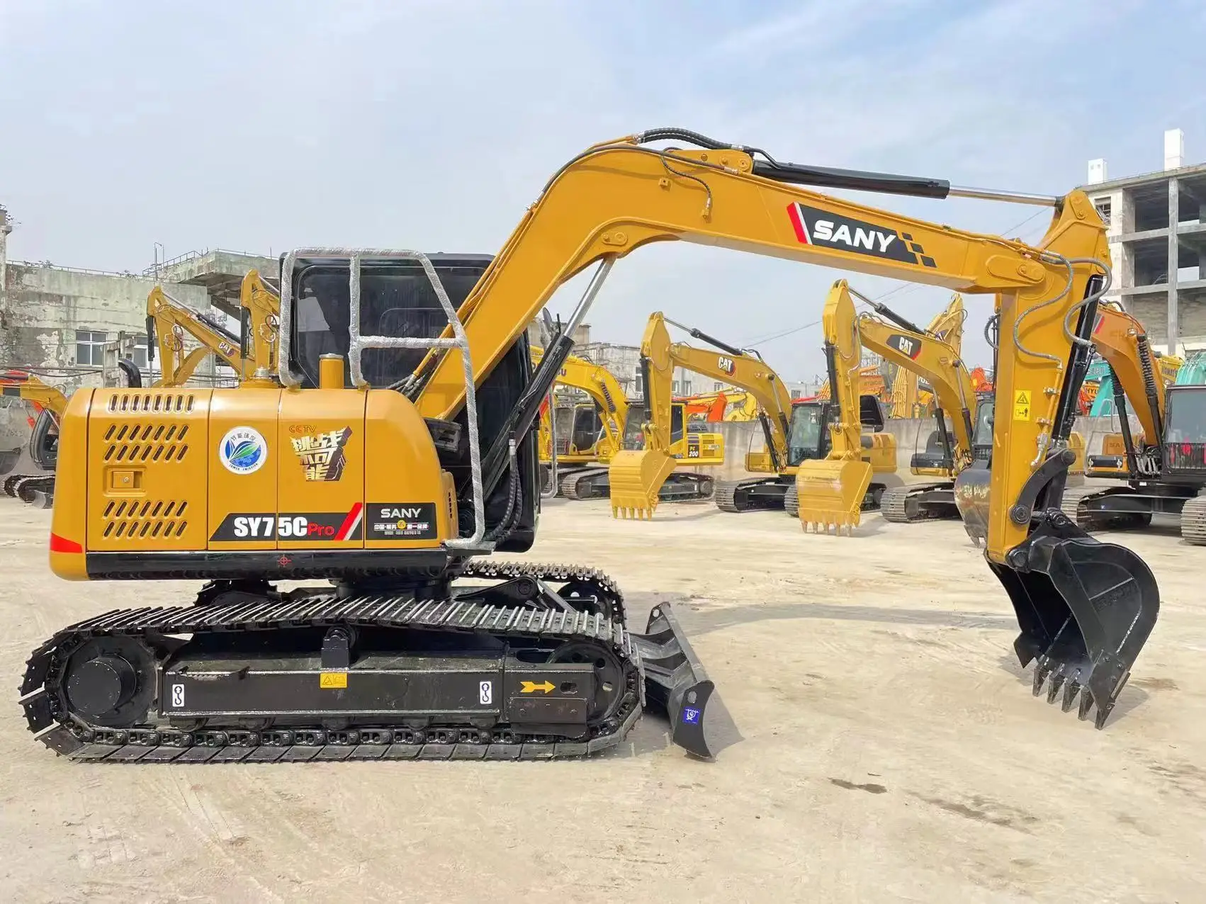 Mini Used Crawler Diggers - Sany SY75C for Sale
