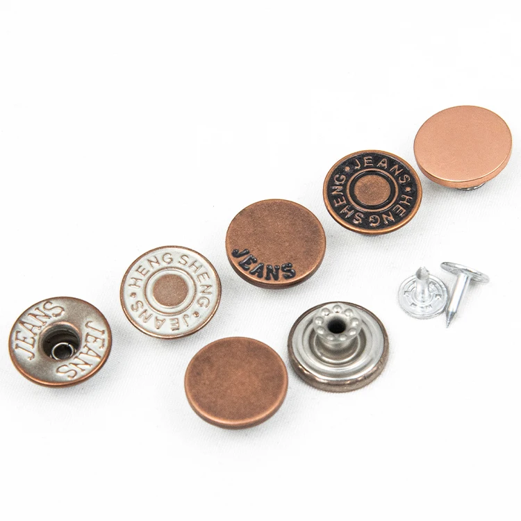Custom Engraved Jeans Metal Buttons - Durable & Stylish