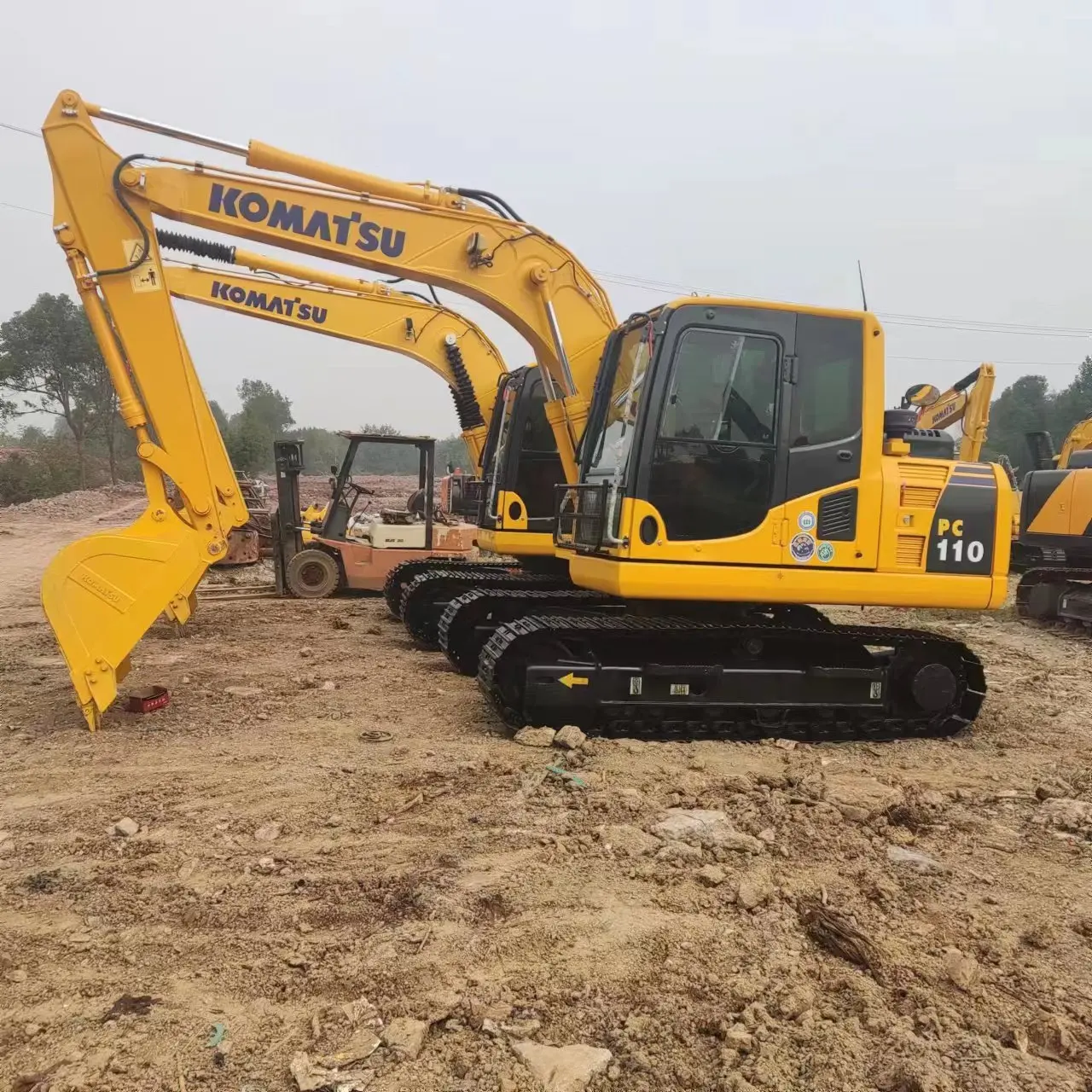 Used Excavators Small Crawler Construction Engineering Digging ...