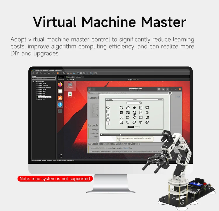 DOFBOT SE 6DOF Robotic Arm with 3MP Camera - Cost-Effective AI Robotics ...