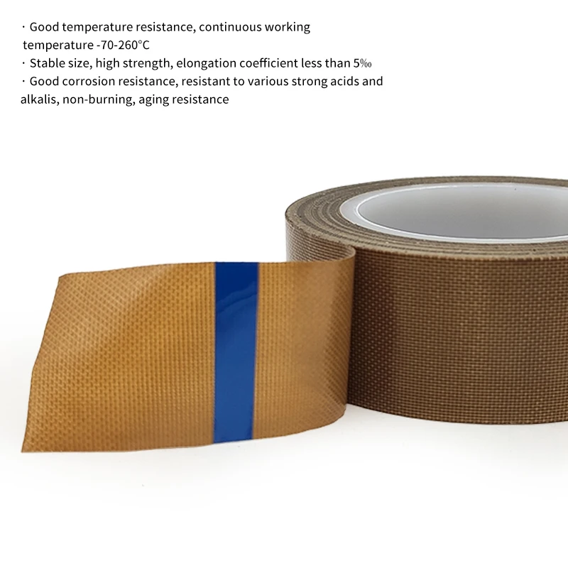 Heat Resistance Self Adhesive Insulation Zone Coated Fiberglass Ptfe ...