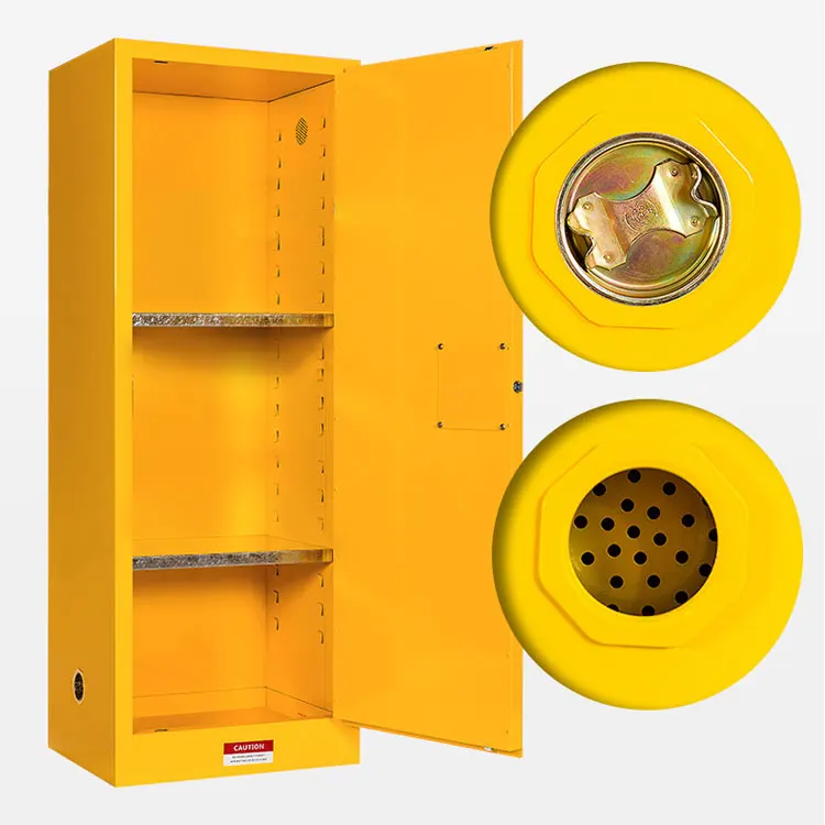 45 Gallon Safety Storage Cabinet for Flammables Flammable Storage ...