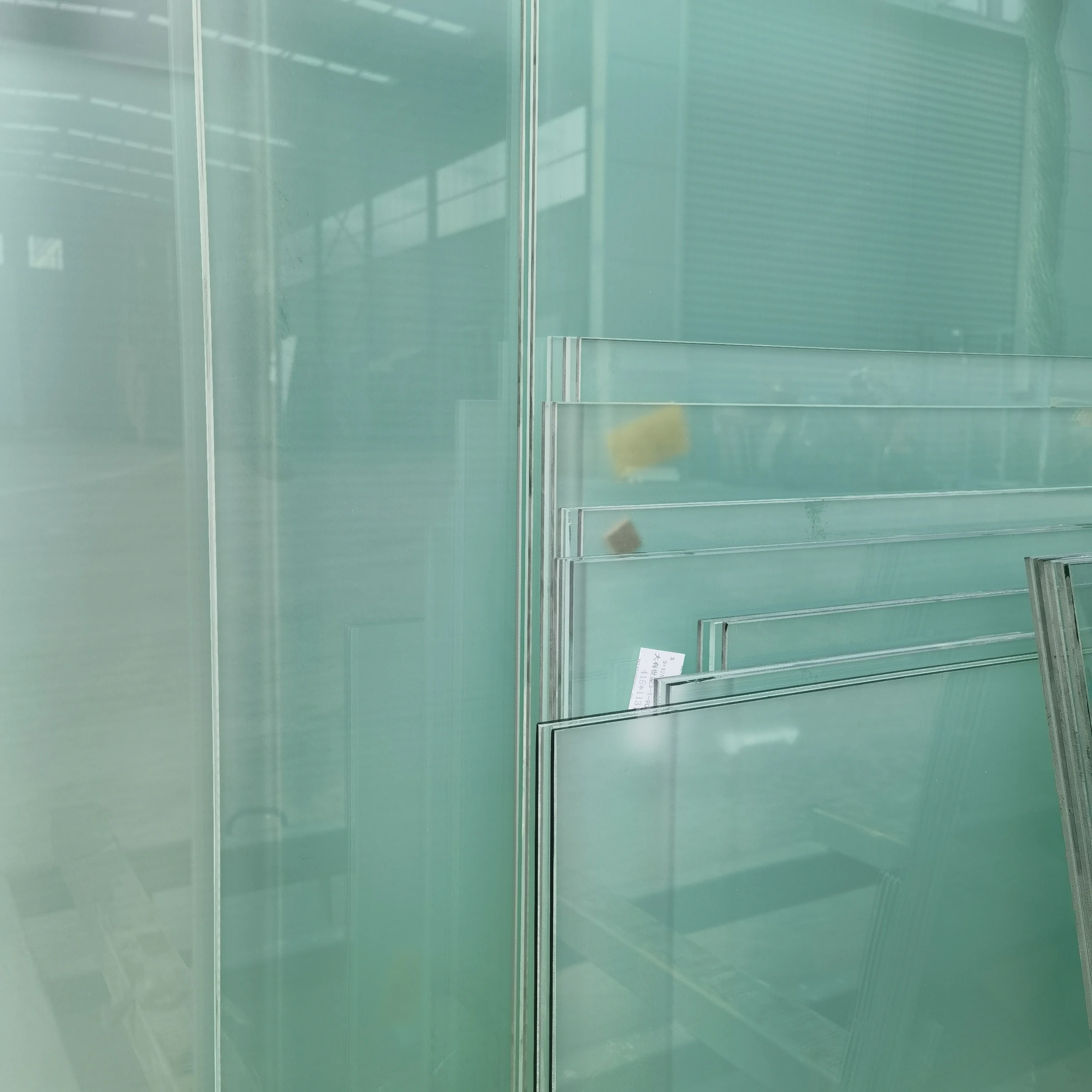 6mm 10mm 12mm Laminated Safety Glass Colored Clear Tempered Building ...