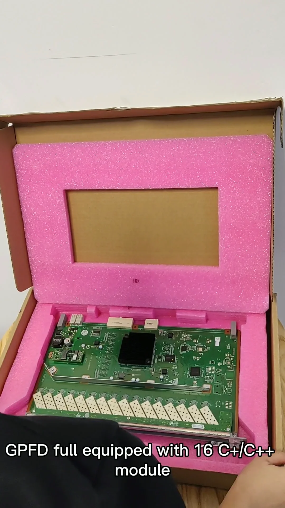 Hot Sale Fttx 16 Ports Gpon Gpfd H805gpfd For Ma5608t Ma5680t Or ...