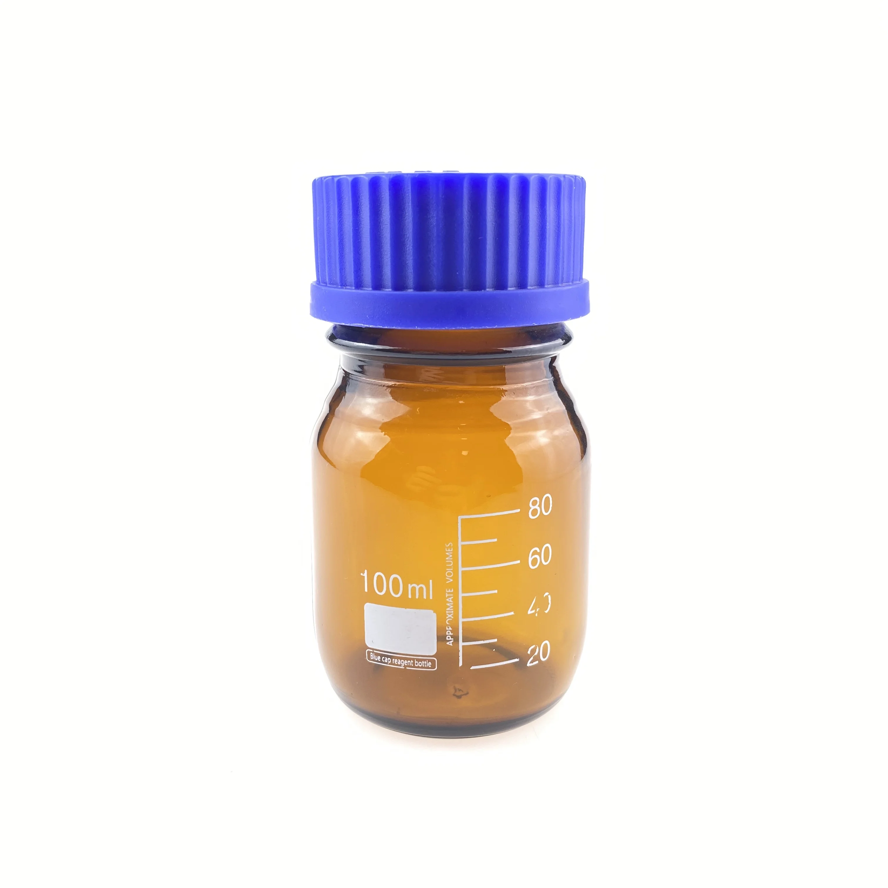 Customized Logo 100ml Reagent Bottles Amber Mobile Phase Duran Bottle ...