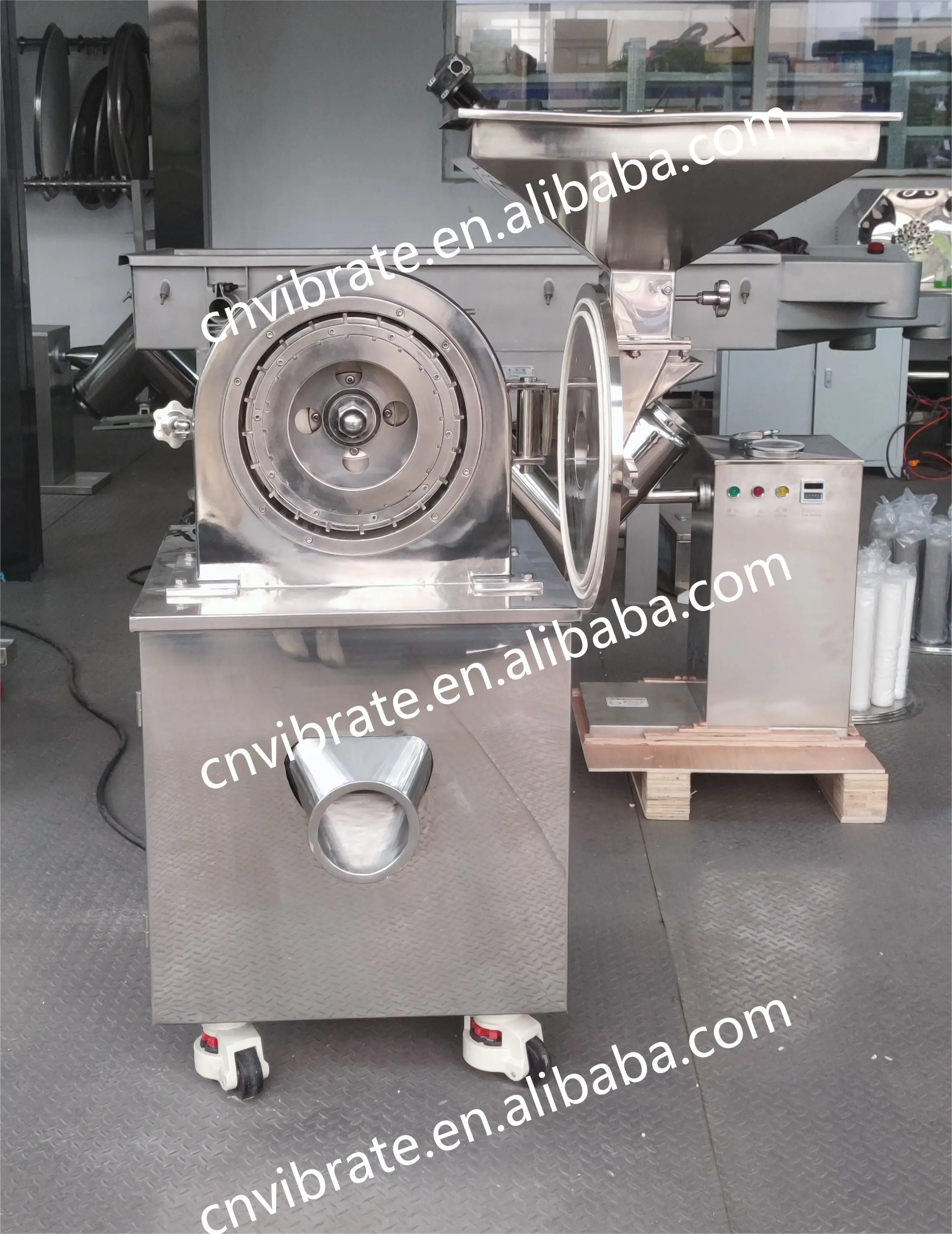 VBJX Automatic Pulverized Sugar Wood Grain Pulverizing Ultrafine ...