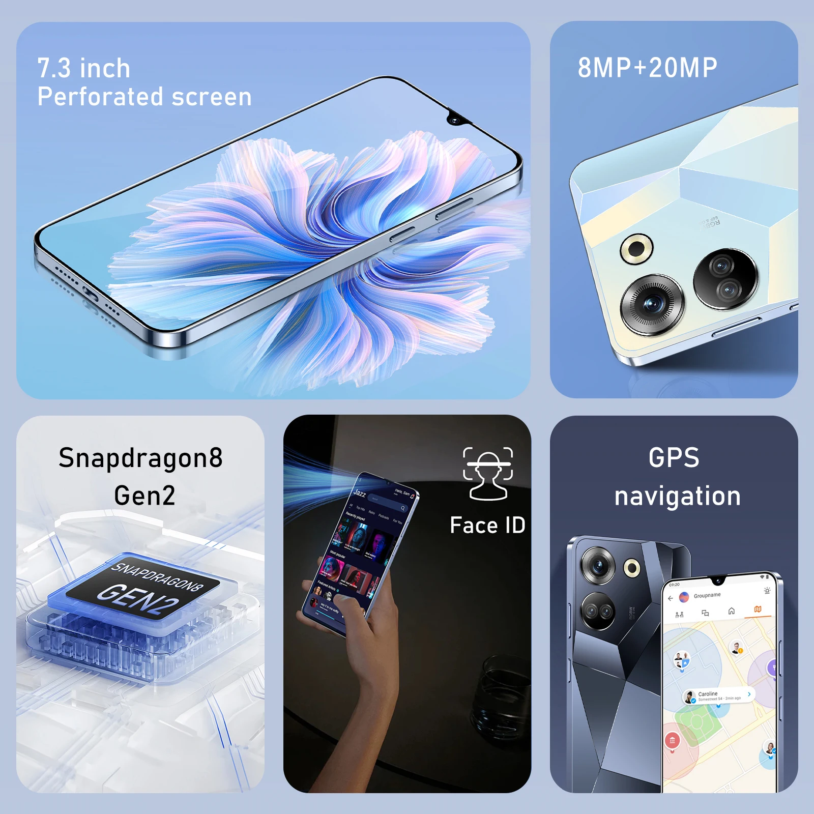 Cheap Smart 5g Smartphones 13 Stenlcil Bga For Phones Desk Android ...