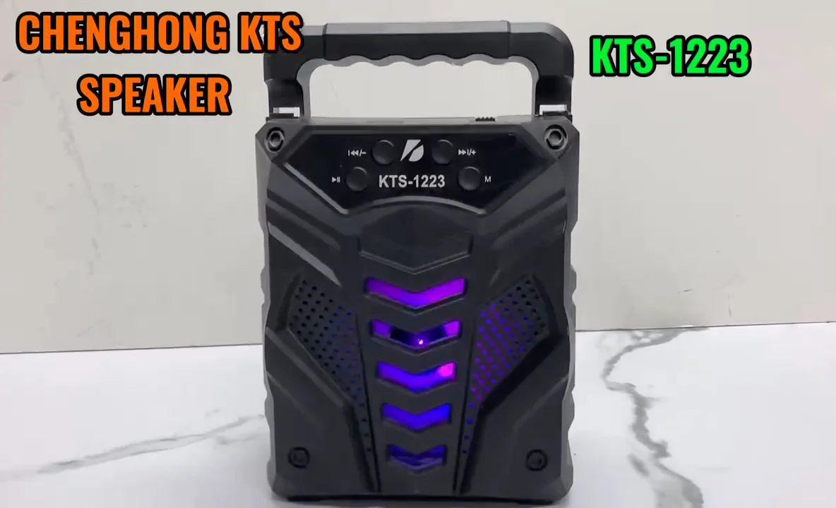 Kts-altavoz Inalámbrico Bt,Reproductor De Música Portátil De 4 Pulgadas ...