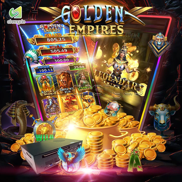 Buy New Game Board Usa Hot Golden Empires Coin Operated Skill Game ...
