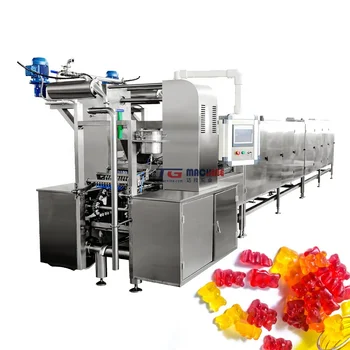 Gd50q Automatic Soft Chewy Gummy And Jelly Candy Making Machine ...