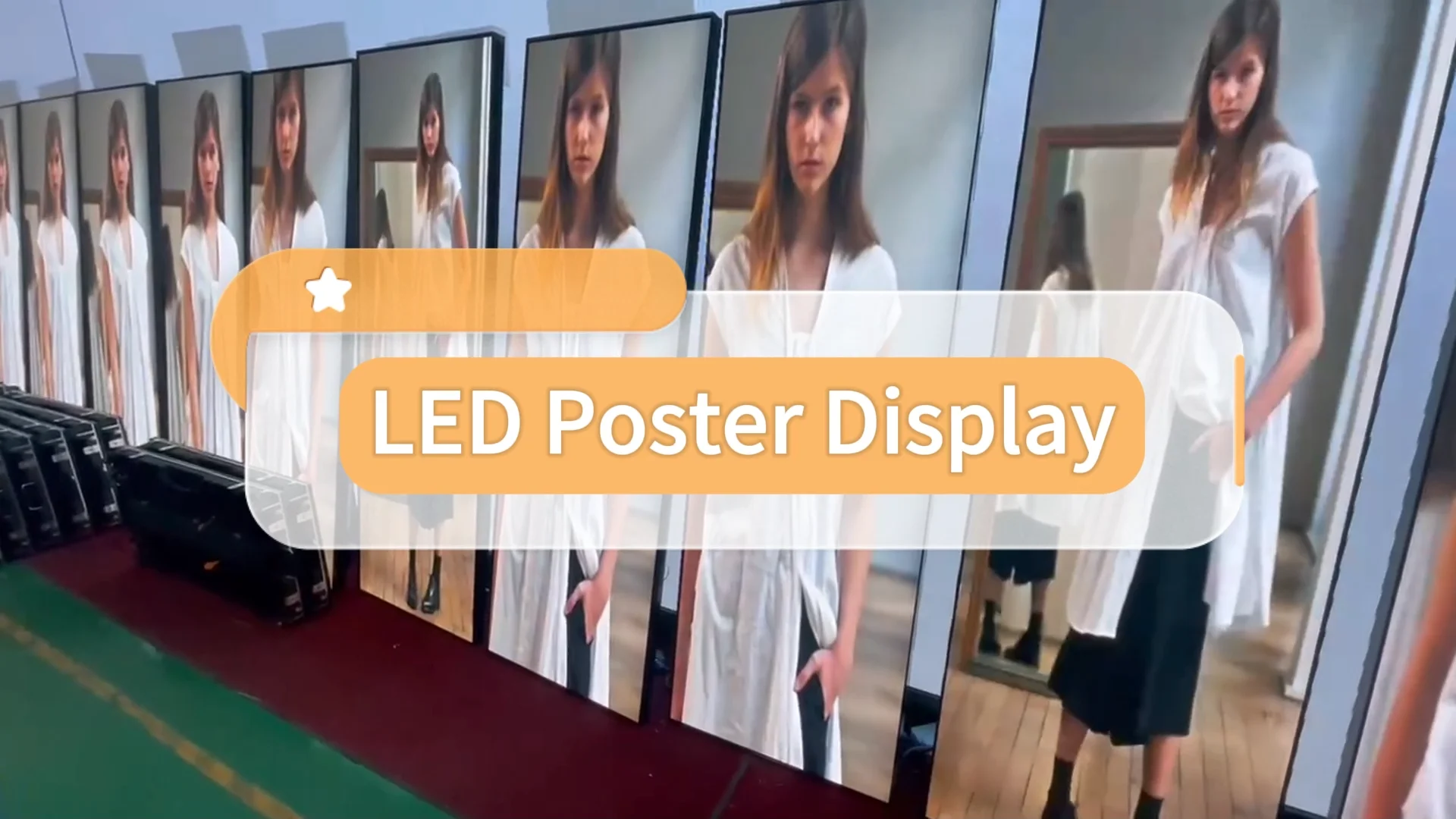 Digital Led Poster P1.8 P2 P2.5 P3 Indoor Hd Electronic Advertising Led ...