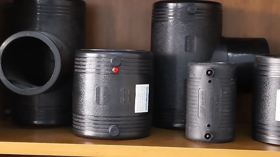 Hdpe Pipe Electrofusion Fitting Fusion Coupler Dn110 Dn 160 Dn180 Dn ...