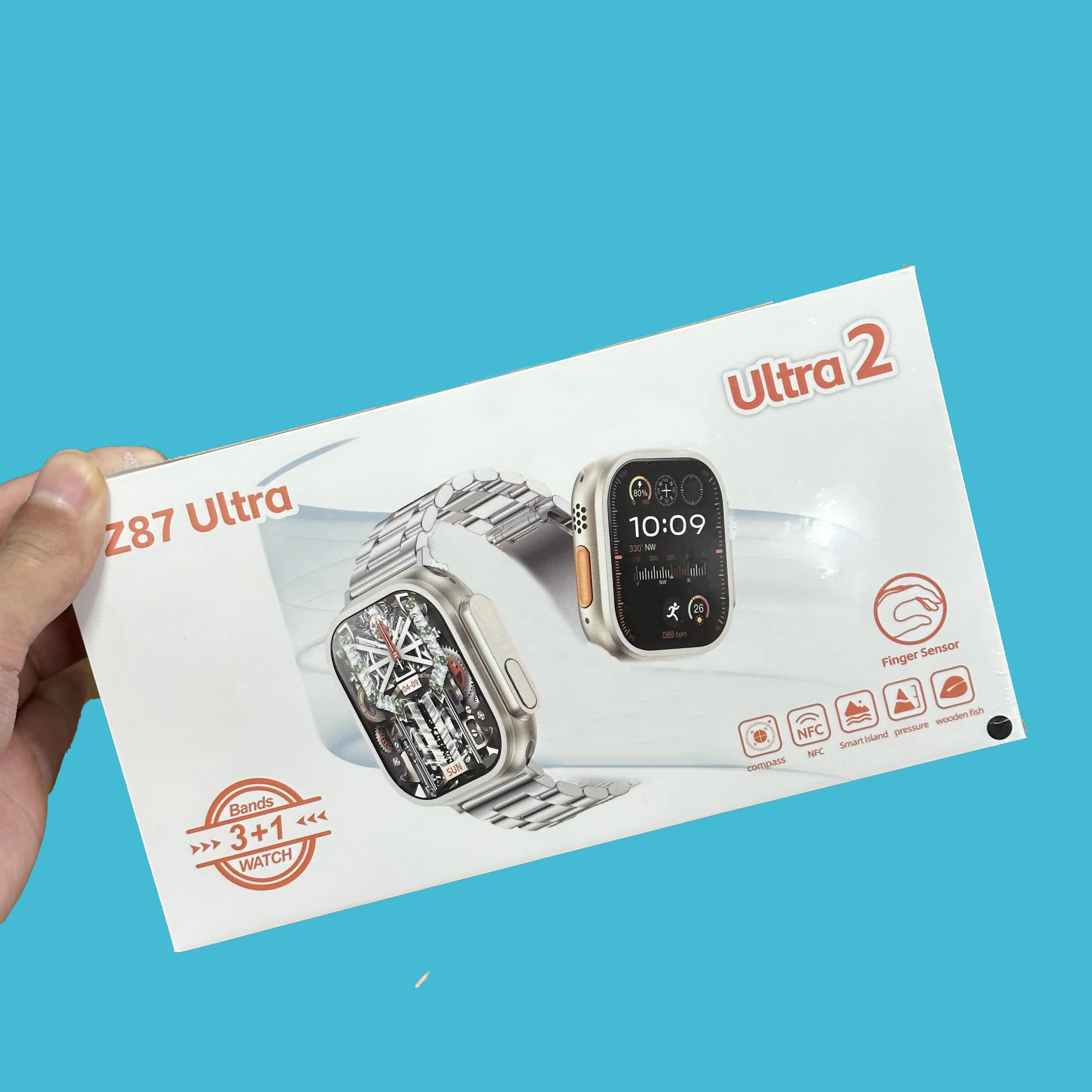 Fashion Smart Watch Z87 Ultra 2 Reloj Inteligente With 3 Strap Fashion ...