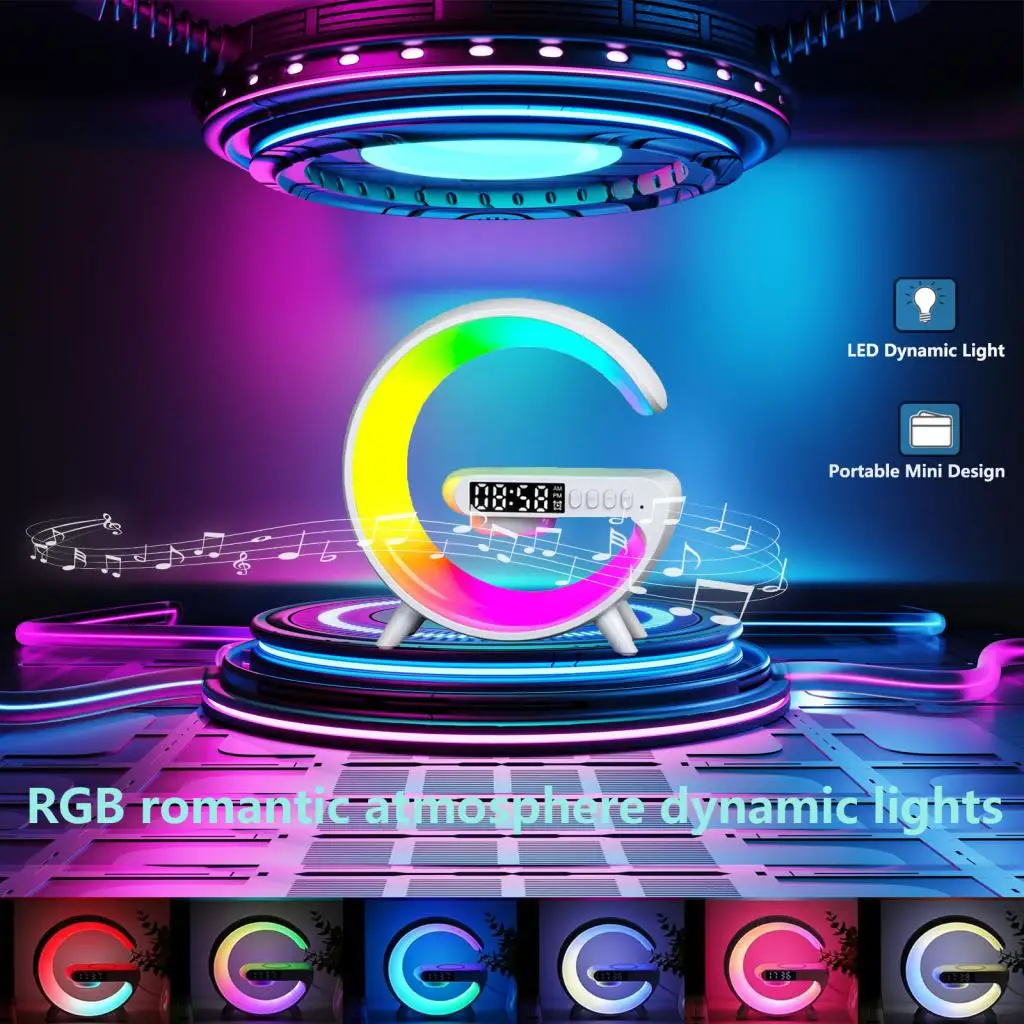 Hot Selling Mini G Shape Smart Desk Lamp Cordless Bedside Table Lamp ...